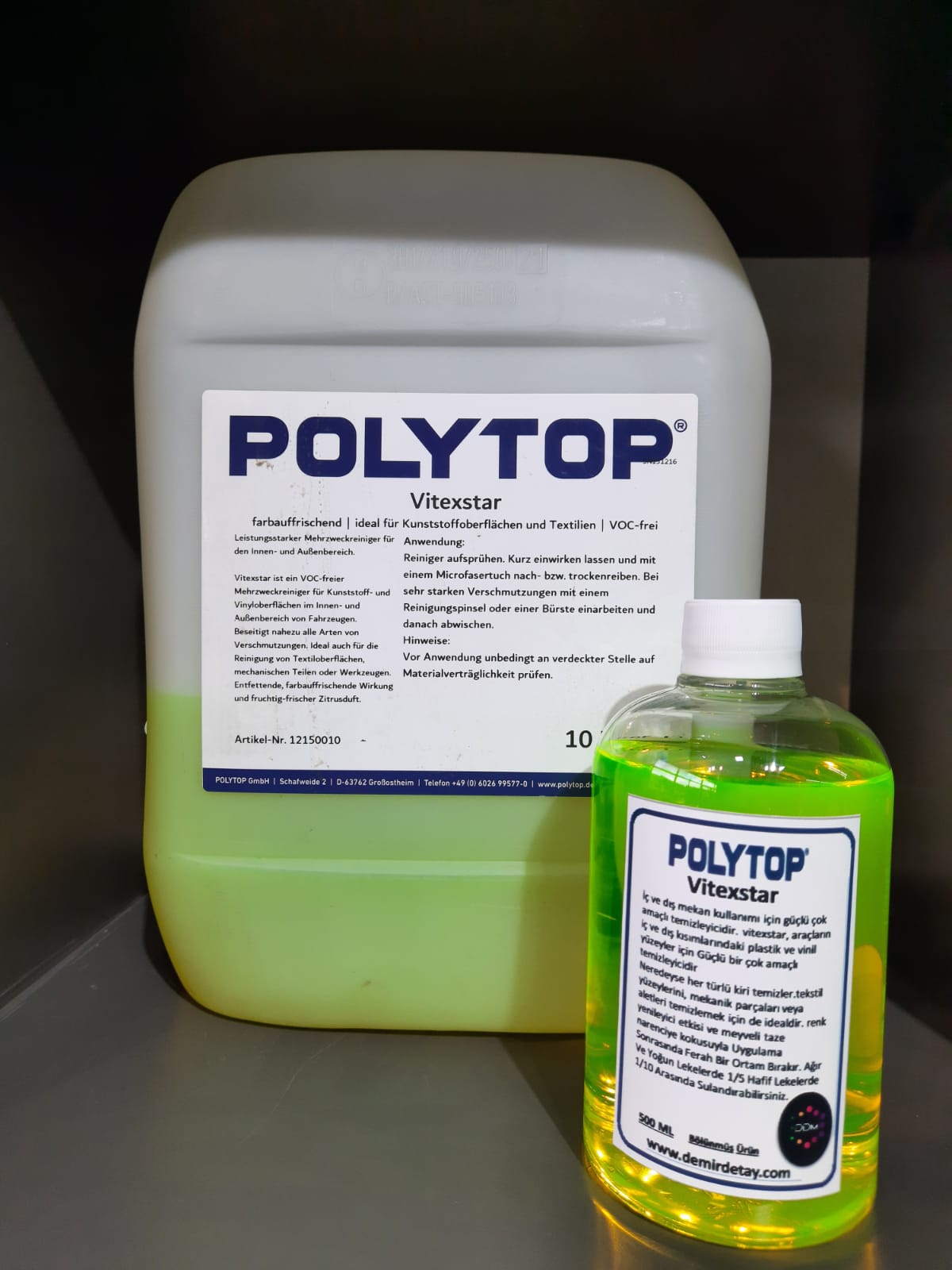 Polytop vitexstar genel amaçlı temizleyici bölünmüş ürün 500 ml ...